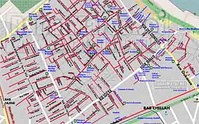 PLAN DE RABAT-Carte de Rabat en 2023– INTERACTIF : cliquez et visitez ...